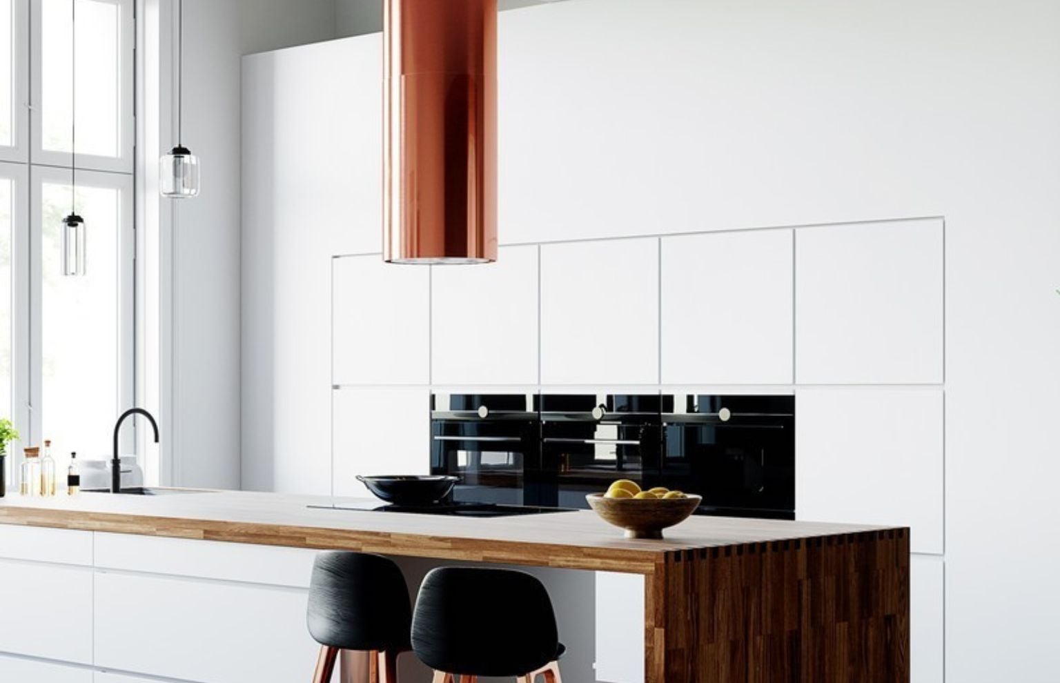 Okap tuba – aranżacje